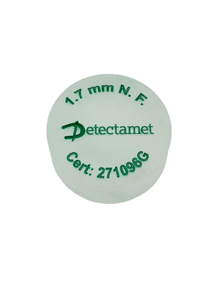 Metal Detector Frosted Acrylic Test Puck | 20 mm (0.78") Diameter ...